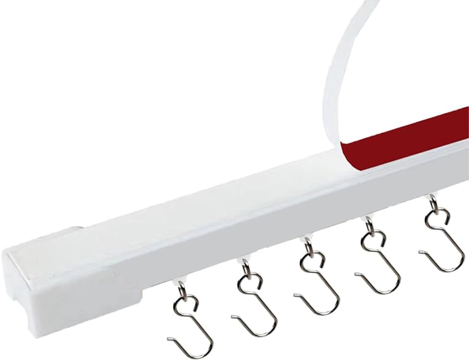 Amazon.com: Self Adhesive Ceiling & Wall Curtain Track for Windows 48 ...