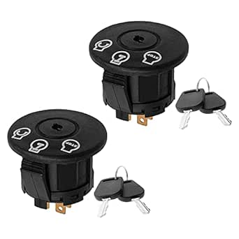 Amazon.com: dcvbny 2 Pack Lawn Mower Key Switches 925-04659 Tractor ...
