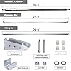 TB200 Outdoor Heavy Duty Gate Closer for Gates 40 to 64 Inches in Width ...