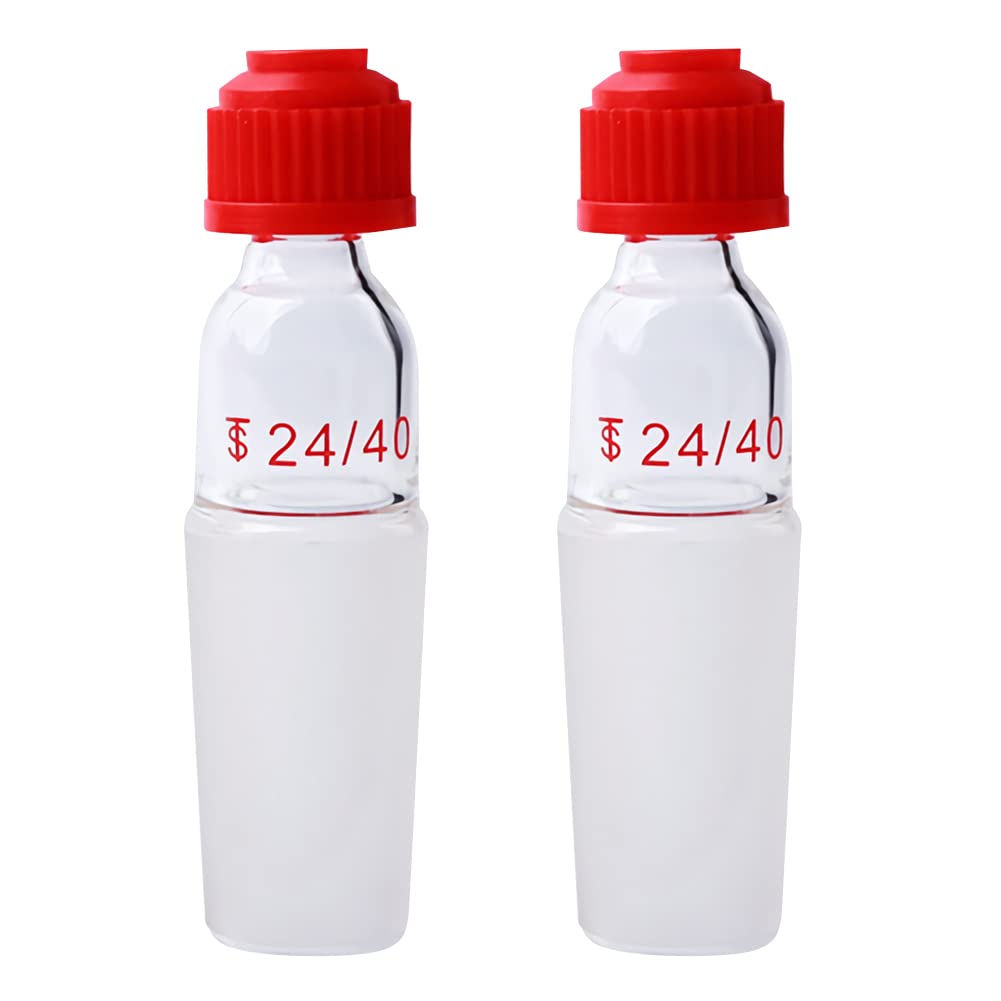 ADAMAS-BETA Thermometer Inlet Adapter with 24/40 Inner Joint, 2 Pack ...