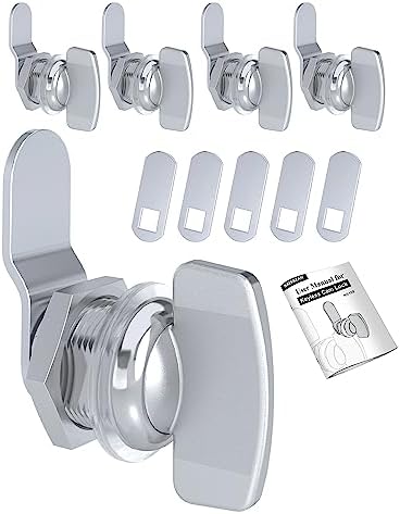 Amazon.com: Naissian RV Thumb Cam Lock,Keyless Thumb Twist Operated, for Boat, RV Storage ...