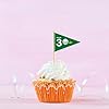 Amazon.com | VOWFOO Golf Themed Toothpick Flags, 20 PCS Par 30 And ...