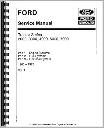 Amazon.com: Ford 2300 Tractor Service Manual: 0739718048744: Patio ...