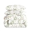 Amazon.com: Wake In Cloud - Botanical Comforter Set, 100% Cotton Fabric ...