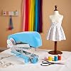 Amazon.com: Blue Handheld Sewing Machine,Mini sewing machine,Easy to ...