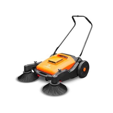 TANLIFT - Manual Sweeper (Orange) Man Walk Behind Sweeper : Amazon.in ...