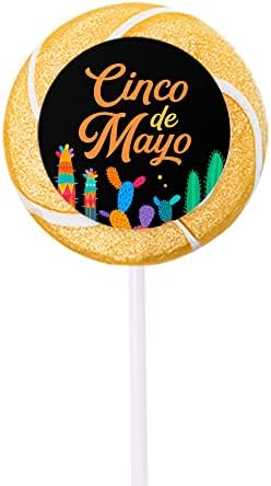 Amazon.com : 24ct Cinco De Mayo Lollipops Candy Party Favors Promo ...