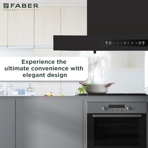 Buy Faber 60 cm 1000 m³/hr T-Shape Kitchen Chimney | Baffle Filter ...