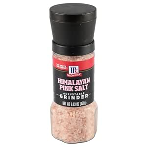 Amazon.com : McCormick Himalayan Pink Salt Adjustable Grinder, 6.03 oz ...