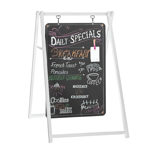 Snapklik.com : Ilyapa Modern Metal Double Sided Swinging Chalkboard ...