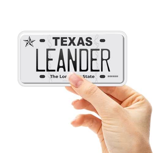 Amazon.com: Texas License Plate Stickers - 15 TX City Options - Texas ...