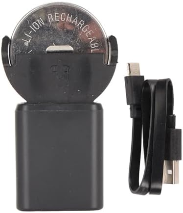 USB Lithium Coin Battery Charger, 3.6V Rechargeable 2032 Button ...