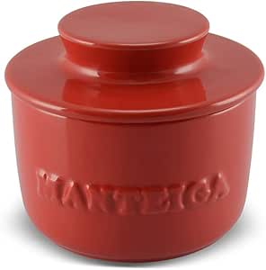 Amazon.com | Butter Pot 250Gr Red: Butter Dishes