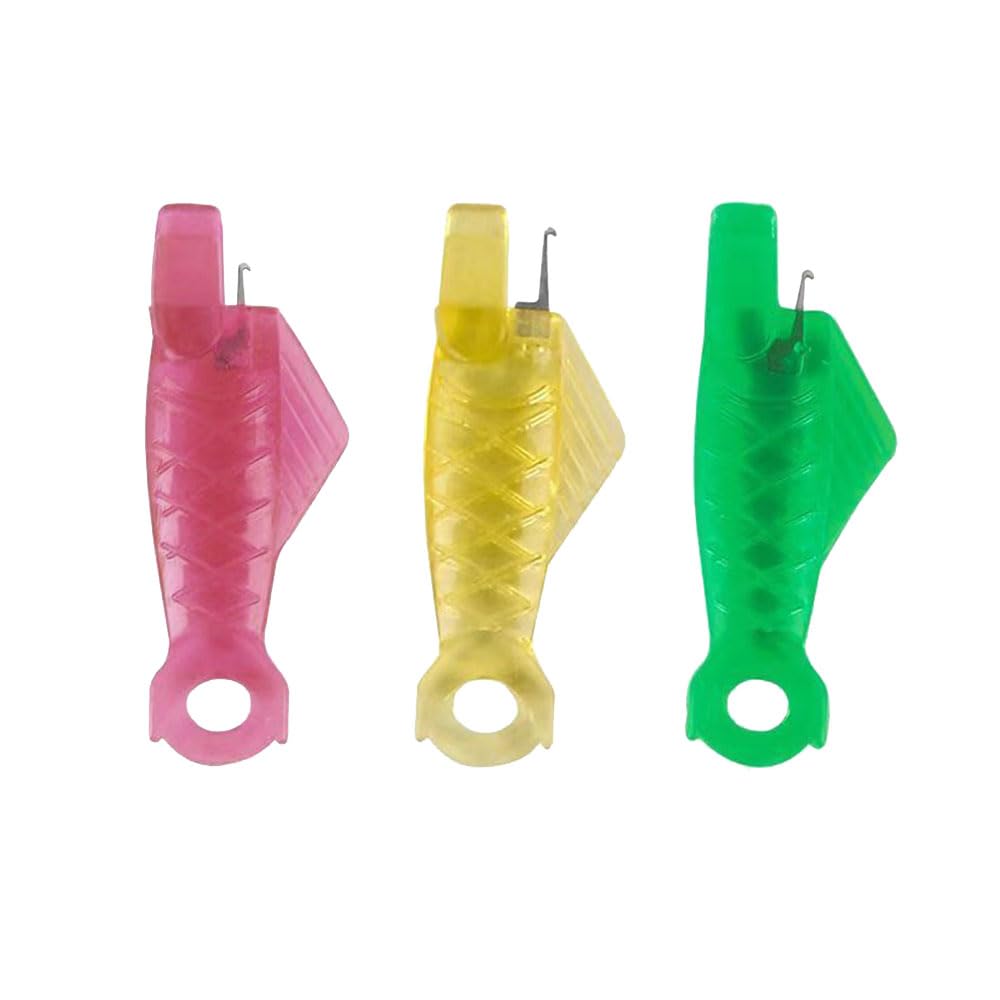 3 Pcs Needle Threader, Plastic Hand Sewing Needles, DIY Threading Tool ...