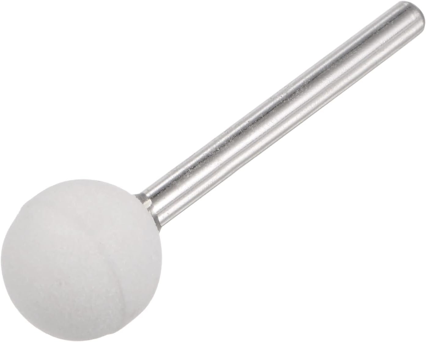 uxcell Ball Abrasive Mounted Stone Polishing Bits 1/8" Shank 0.47 ...