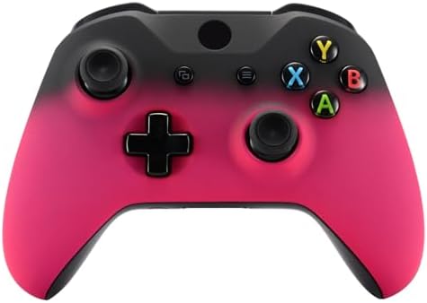 eXtremeRate Bloody Hand Patterned Front Housing Shell Case, Soft Touch ...