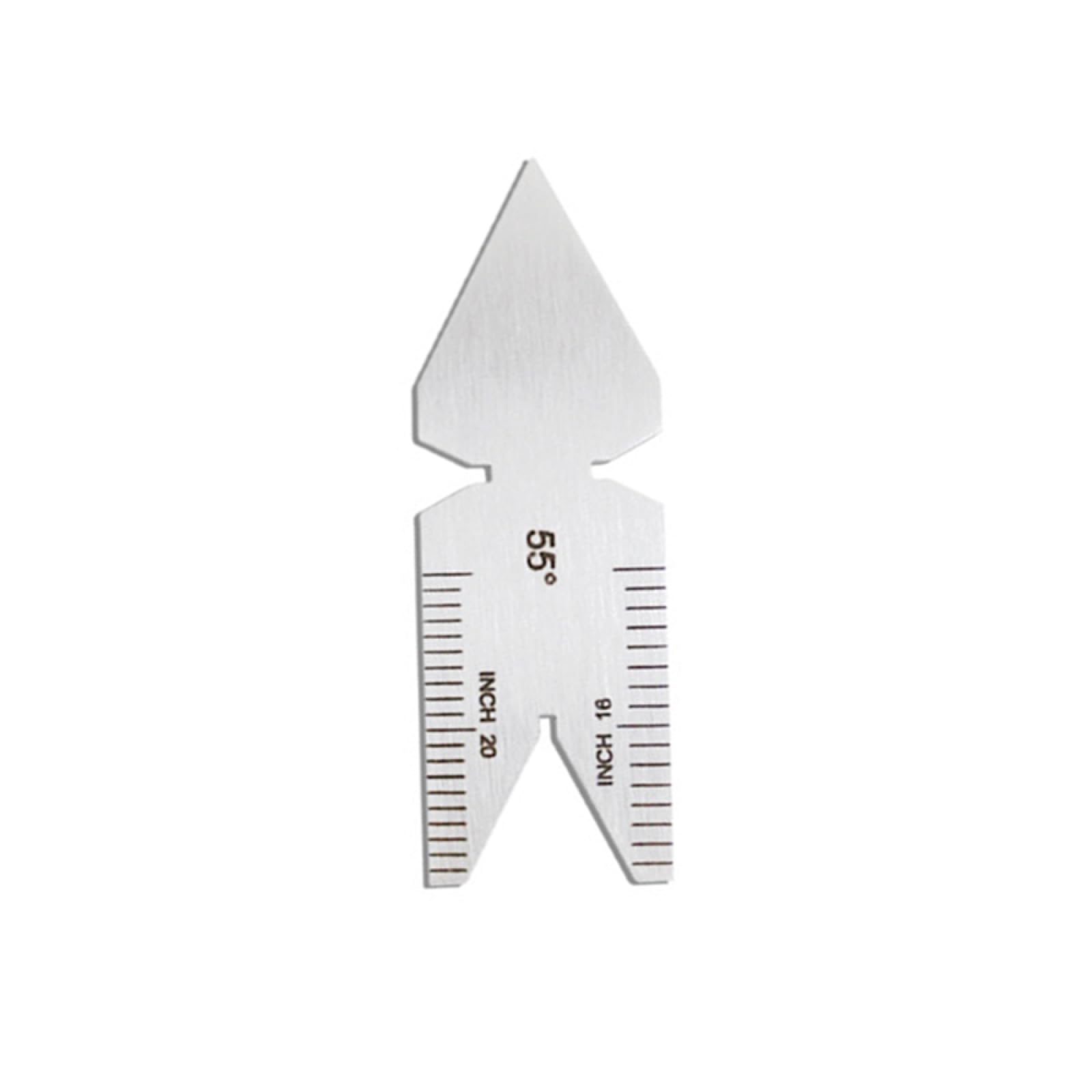 Stainless Steel Gauge Utoolmart 60 Degree Thread Pitch Gauge ...