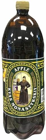 Amazon.com : Ukrainian Apple Monastery "Monastyrskiy" Kvas Rye Bread ...