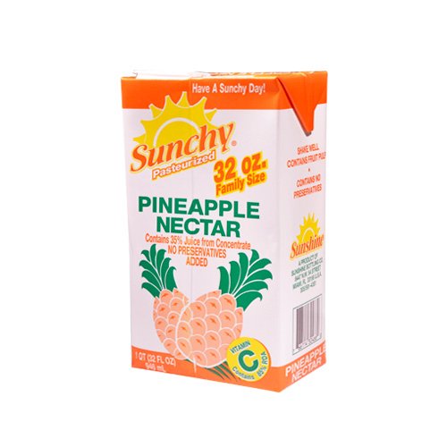 Amazon.com : Sunchy Pineapple Nectar 32 OZ : Energy Drinks : Grocery ...
