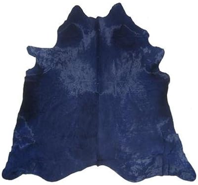 Amazon.com: Genuine Black Cowhide Rug XL Size 6 x 7 - 8 ft. 180 x 240 ...