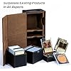 Amazon.com: Mtg Commander Card Storage Box Fits 200 Double Sleeved ...
