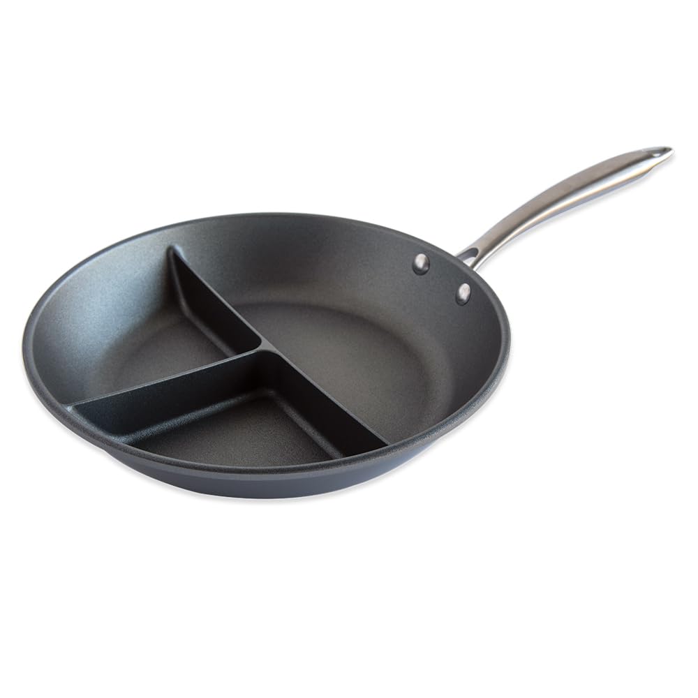 Amazon.com: Nordic Ware 3 in 1 Divided Skillet: Home & Kitchen