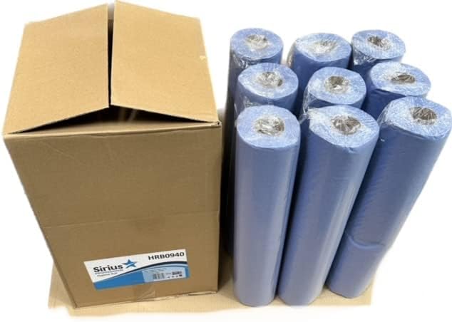 Blue 20" Couch Roll Hygiene Roll - 40 Metres - 9 Rolls : Amazon.co.uk ...