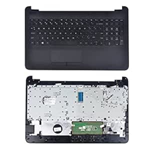 Prospective Laptop TOUCHPAD Palmrest Upper Case Keyboard with Touchpad for HP 15AC 15-AC HP15AY ...