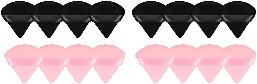 Amazon.com: 8 Pieces Triangle Powder Puff Face Soft Triangle Makeup ...