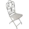 Amazon.com : Esschert Design USA AM18 Aged Metal Chair : Folding Chairs ...