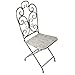 Amazon.com : Esschert Design USA AM18 Aged Metal Chair : Folding Chairs ...