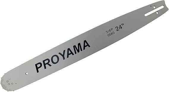 Amazon.com: PROYAMA Replacement Chainsaw Guide Bar, 24-Inch Bar Length ...