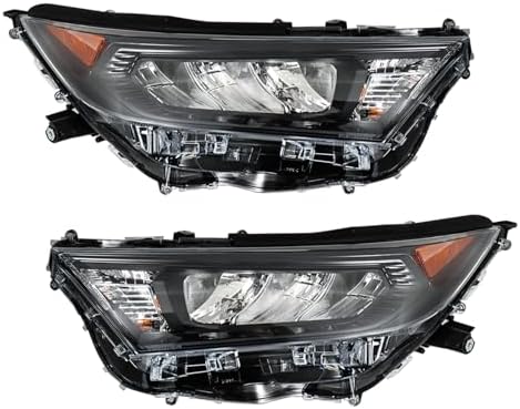 Amazon.com: WFLNHB Headlight Assembly Replacement for Toyota RAV4 LE ...