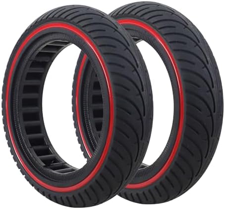 Amazon.com: 2-Pack Red 8.5x2 Solid Tire,8.5 inch Scooter Tire,Front or ...