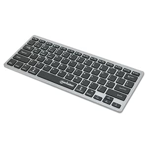 Amazon.in: Buy MANHATTAN Small Bluetooth Wireless Keyboard - Dual Modes ...