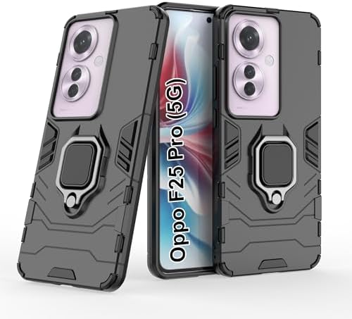 CEDO Rugged Oppo F25 Pro (5G) Defender Case | Rotating Ring Holder ...