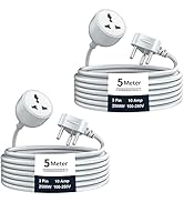 Hoteon Extension Board with 10 Meters Heavy Duty Long Wire Cord, Single ...