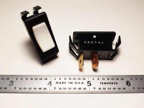 Amazon.com: Oslo Rocker Switch CRSP4A7M9 SPST MOMENTARY - 4 pcs - JES ...