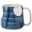 eKsdf Keramik Kaffeetasse Unterglasur Porzellan Becher Handbemalte ...