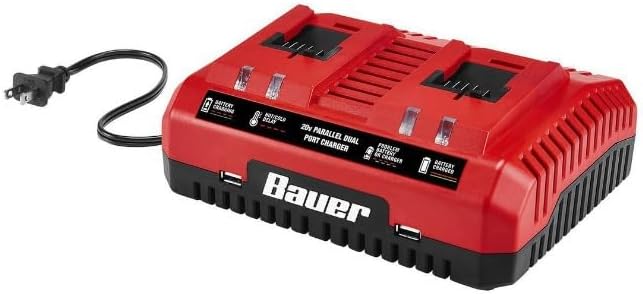 Amazon.com: Bauer Compatible 20V Dual-Port Charger : Automotive