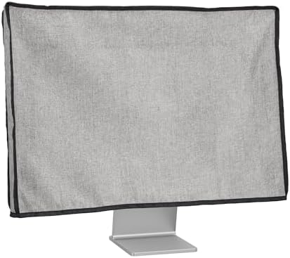 kwmobile Dust Cover for 31-32" Monitor - Linen Monitor Display ...