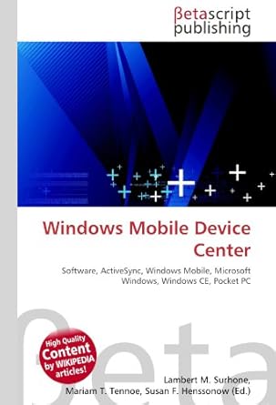 Amazon.co.jp: Windows Mobile Device Center : 本