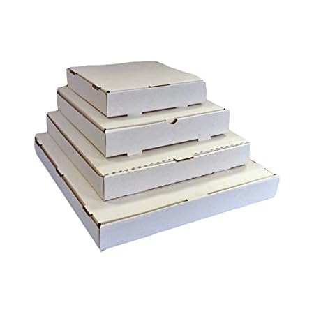 10 x Pizza Style Postal Boxes (Brown) (20") : Amazon.co.uk: Stationery ...