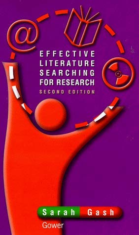 Amazon.com: Effective Literature Searching for Research: 9780566082771 ...