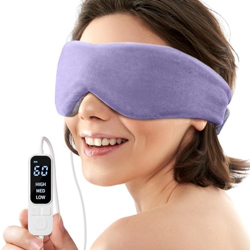 Amazon.com: YFONG Heated Eye Mask, Warm Eye Compress Mask for Dry Eyes ...