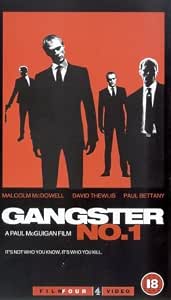 Gangster No. 1 [VHS] : Malcolm McDowell, David Thewlis, Paul Bettany ...