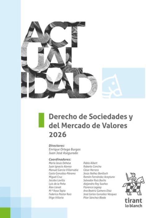 Derecho de Sociedades y del Mercado de Valores 2026 (Actualidad ...