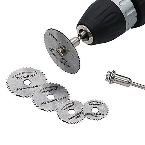 DIY Crafts A&S TOOL SHOP 6 Pieces HSS Circular Wood Cutting Saw Blade ...