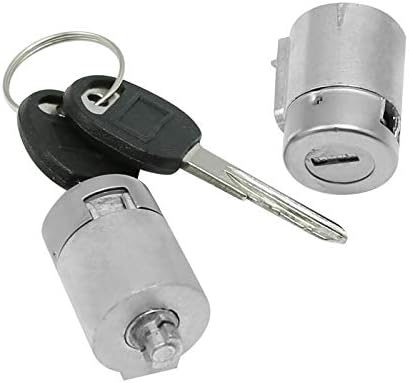 Amazon.com: X AUTOHAUX 1 Pair Door Lock Cylinder Set w/ 2 Key for GMC ...