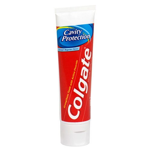 Amazon.com: Colgate Cavity Protection Fluoride Toothpaste, Regular ...